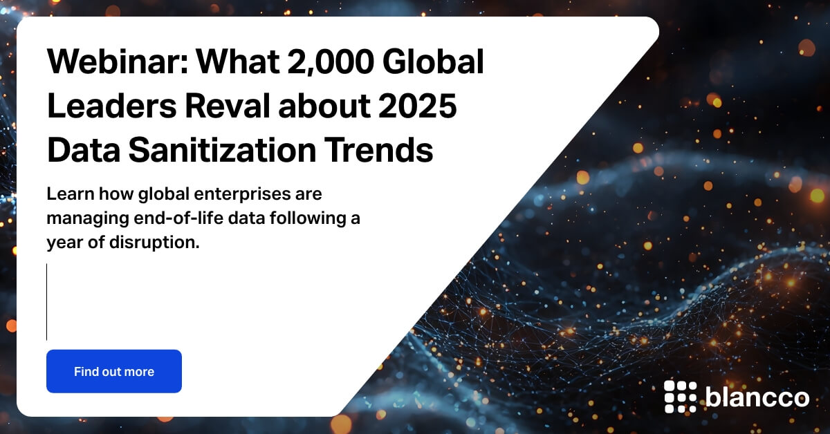 Webinar: 2025 Trends in Enterprise Data Sanitization